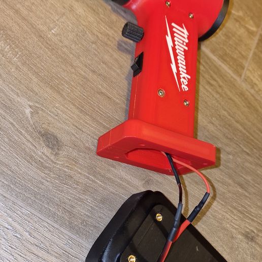 🔋 Blower for Milwaukee M18 battery Turbo Jet STEP・ 3MF File for 3D ...