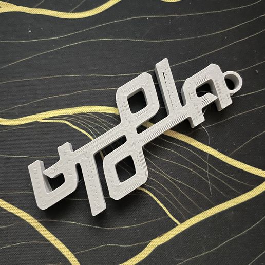 🗝️ UTOPIA keychain・Free STL File for 3D printing・Cults