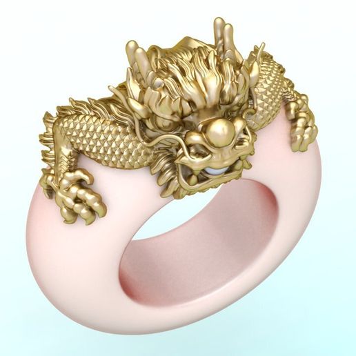 🐉 Dragon ring - Ivory Elephants ring - 3D print model・ STL File for 3D ...
