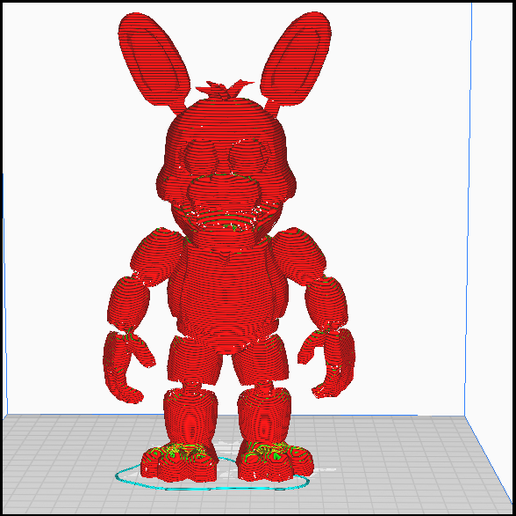 Free STL file Springtrap chibi 🎮 ・3D printing idea to download・Cults