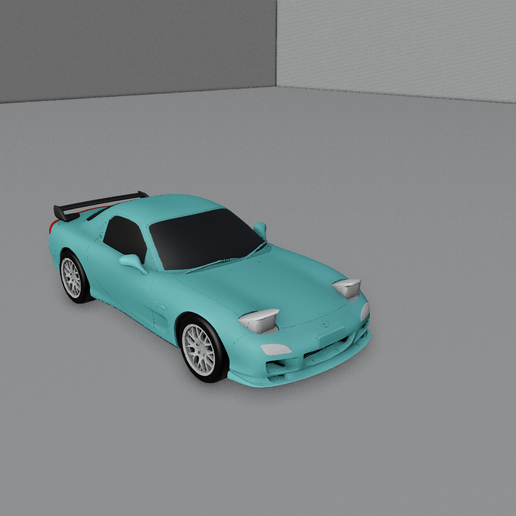 🚗 Mazda RX7・ STL File for 3D printing・Cults