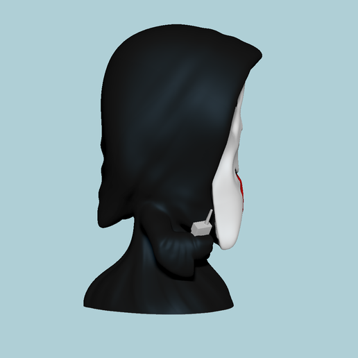 👻 Scream Funny Ghostface Chibi STL - Funko Style・ STL File for ・Cults