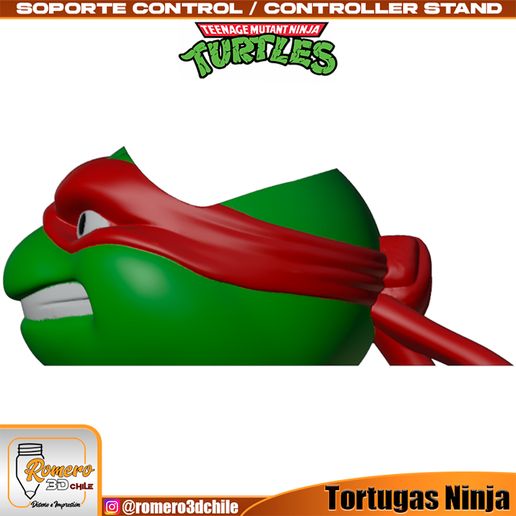 🥷 Ninja Turtles Control Stand・ STL File for 3D printing・Cults