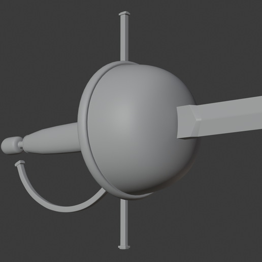 🗡️ rapier・Free 3D File for 3D printing・Cults