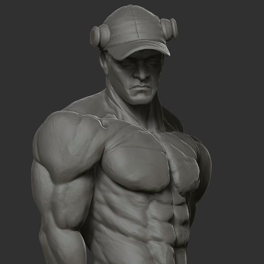 side tricep pose hands