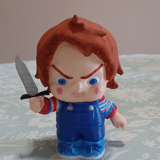 ️ Childs Play Chucky Figure・ STL File for 3D printing・Cults