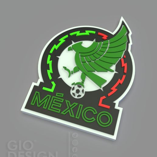 🛡️ Emblem and shield of the Mexican Football Soccer Federation (FMF ...