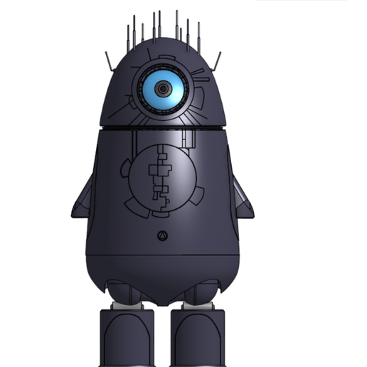 👽 ALIEN ROBOT PROBE・ STL File for 3D printing・Cults