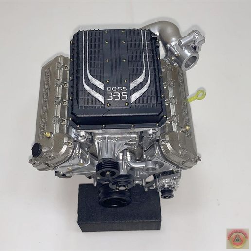 🚙 FORD BOSS 335 (Miami V8) - ENGINE・ STL File for 3D printing・Cults