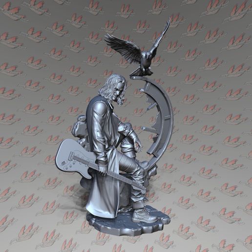 🐦 THE CROW・ STL File for 3D printing・Cults