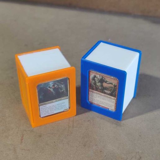 📦 MTG DECK BOX - COMMANDER・Free 3D File for ・Cults