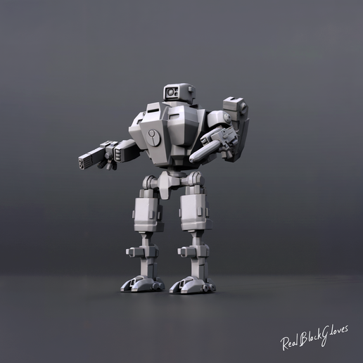 🆓 40 K Tau Custom Commander BattleSuit・Бесплатный бесплатно STL для 3D ...