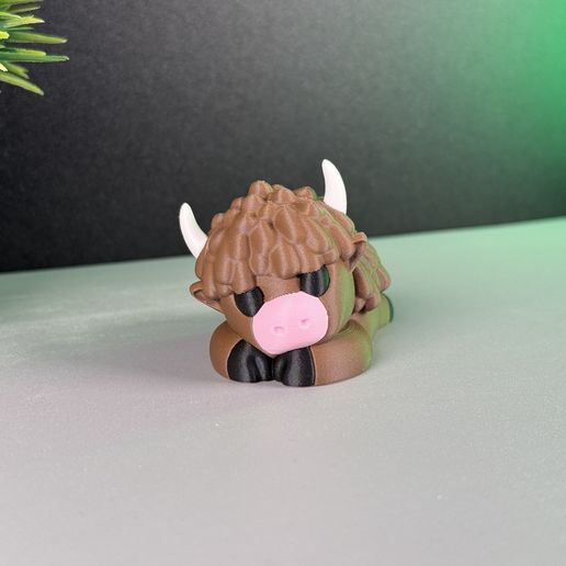 🐄 Cute Cow・Free STL File for 3D printing・Cults