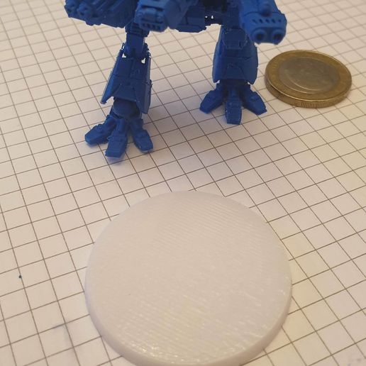 🎲 1/4" Scale Battlefox Warstrider for Human Armies・3D Print・Cults