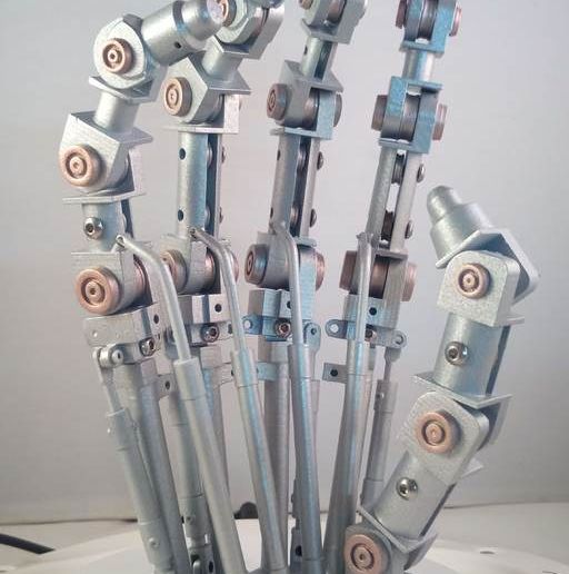 3D printed DIY Life-Size Terminator Arm Lamp・Cults