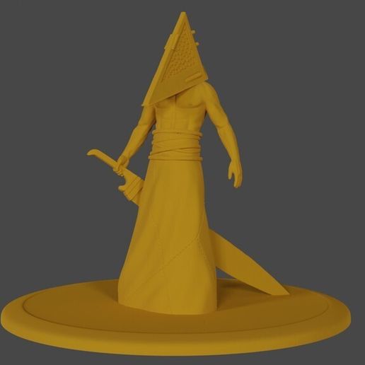 ♂️ Pyramid Head (Male)・Free 3D File for ・Cults