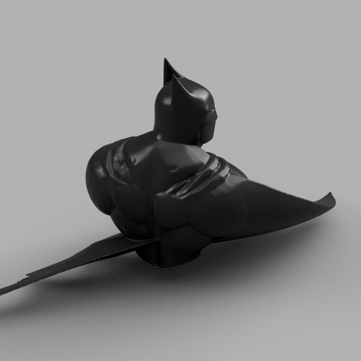 👾 Batman Torso with cape・Free STL File for 3D printing・Cults