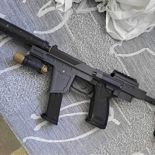 🔫 Evocarb (Flux Kit) for TM/STTI Mk23 Airsoft Replica・ 3D File for 3D ...