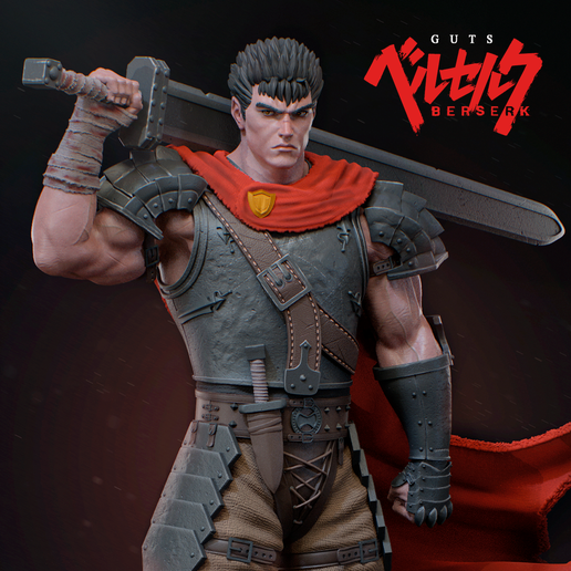 🦅 GUTS 3D PRINT・ STL File for 3D printing・Cults
