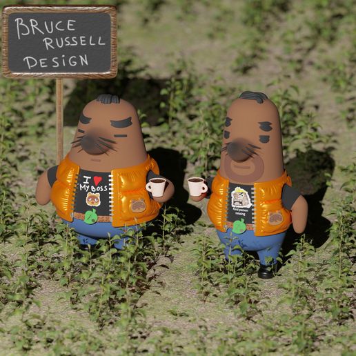 STL file Mr Resetti and Don 🎮 ・3D printable design to download・Cults