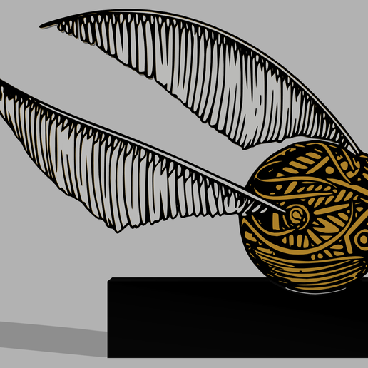 Quidditch Snitch Drawing