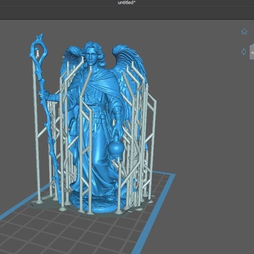 🎃 Archangel Saint Raphael・ STL File for 3D printing・Cults
