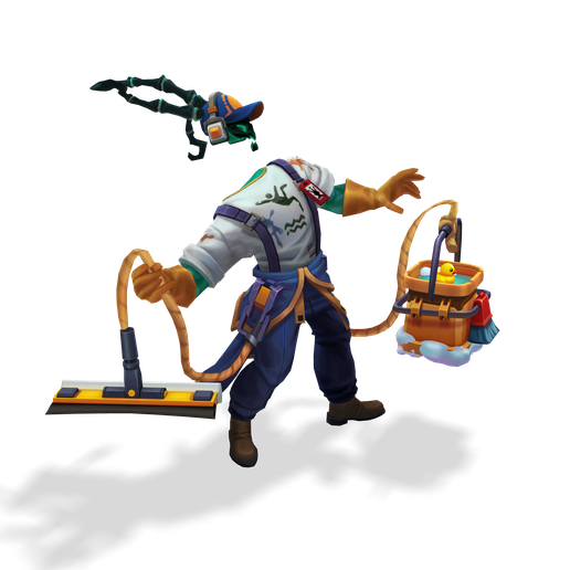 STL file Janitor Thresh League of Legends 3D print model 🎲 ・Model to ...