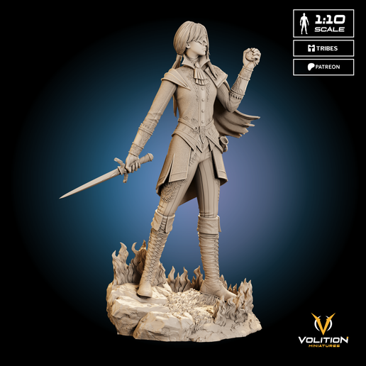 💍 Duchess | Figure | Elden Ring Nightreign FAN ART・ 3D File for 3D ...