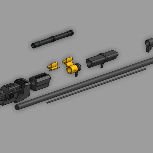 Mandalorian Pulse Rifle/Amban・ STL File for 3D printing・Cults