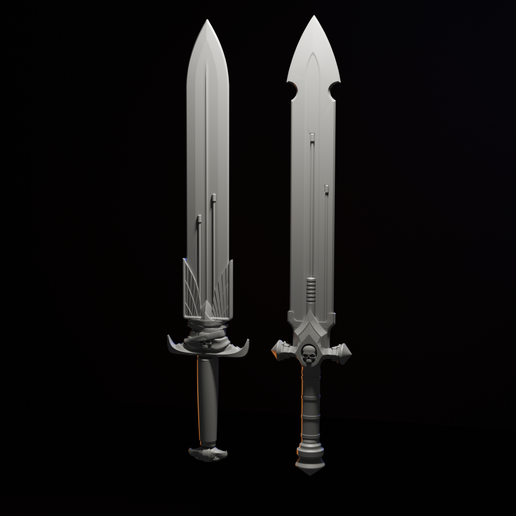 3D file Sword Pack 1 for Marines 🗡️ ・3D printing model to download・Cults