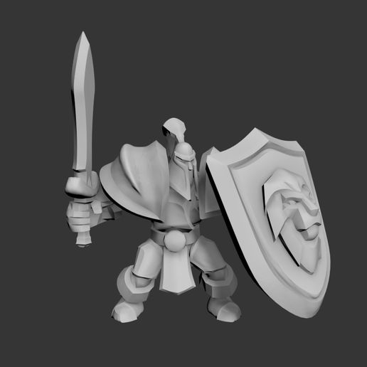 🦸 Warcraft Rumble - Footmen・Free STL File for 3D printing・Cults