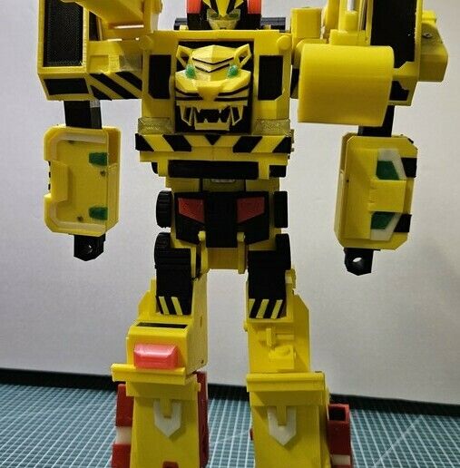 🐅 Super Build Tiger DX(The Brave of Police J-DECKER) -Transformation ...