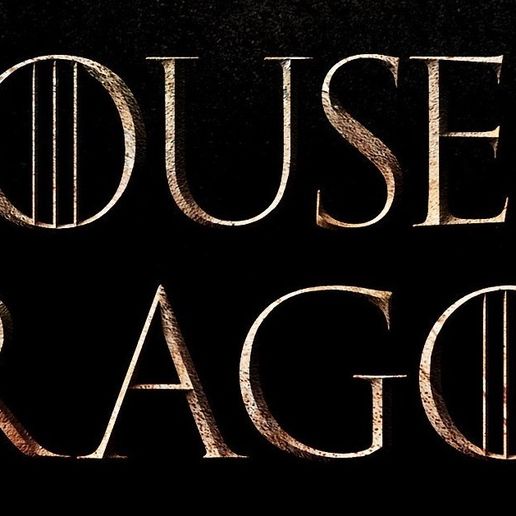 STL file House Of The Dragon Logo 🏠 ・3D printing design to download・Cults