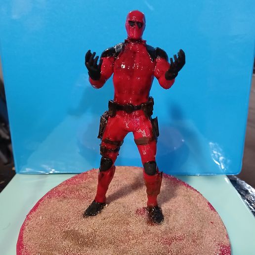 3D printer Deadpool controller holder or other. • made with 3v3 plus・Cults