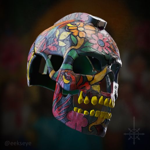 🆕 New Wes Borland mask, Limp Bizkit・Archivo 3D para Impresión 3D・Cults