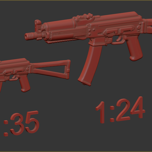 🇷🇺 (1:35 scale) PP-19-01 Vityaz・Free 3D File for 3D printing・Cults