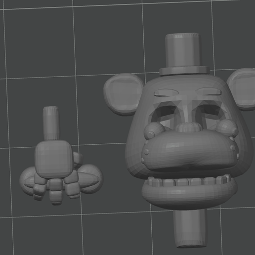 🏗 FNAF McFarlane corpse freddy・Free OBJ File for 3D printing・Cults