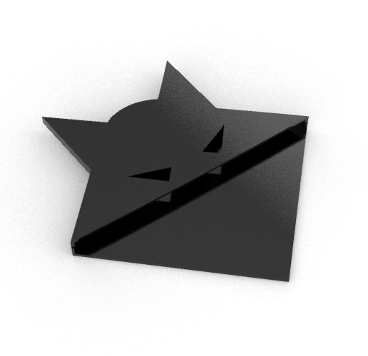 STL file batman bookmark 🔖 ・3D printing model to download・Cults