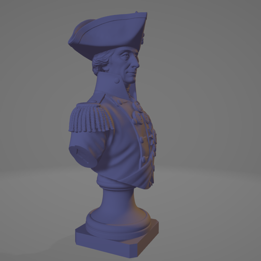 ️ Horatio Nelson・ STL File for 3D printing・Cults