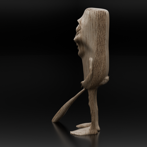 🎨 Tum Tum Tum Sahur 3D Printable Character for Toy and Game Low-poly 3D print model・ STL File ...