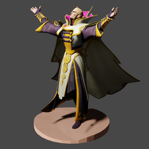 STL file Invoker from Dota 2 Printable 3D model 👹 (OBJ)・Design to ...