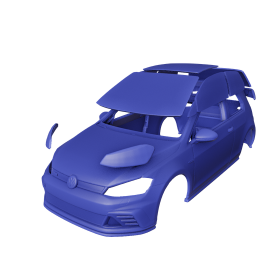 🚗 Volkswagen Golf GTI 2017・ STL File for ・Cults