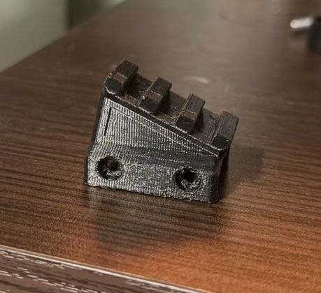 arquivo STL Adaptador de ajuste de stock Picatinny G&G LevAR 🔫 ・modelo ...