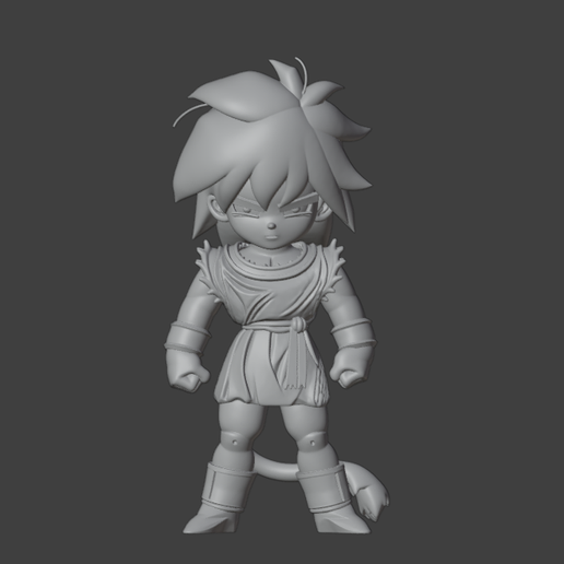 👦 broly boy・ STL File for 3D printing・Cults
