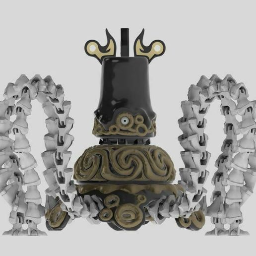 🆓 FREE BOTW Ancient Guardian Mini Bonus set 1・Free STL File for ・Cults