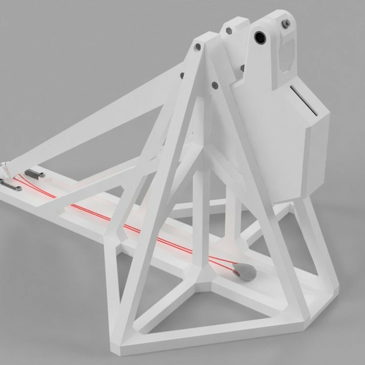 🎠 Trebuchet・Free STL File for ・Cults