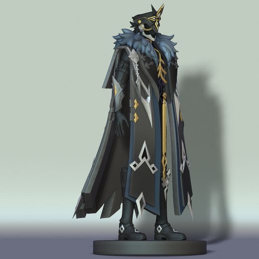 🎲 capitano - genshin impact STL 3D PRINT・ 3D File for 3D printing・Cults