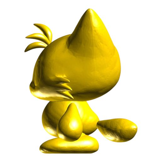 Archivo OBJ Tails Chao | Sonic Game Series | HD 3D Print Model 👾 ・Plan ...