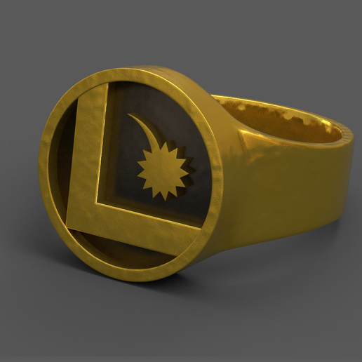 💍 Legion of Superheroes - Flight Ring・ STL File for ・Cults