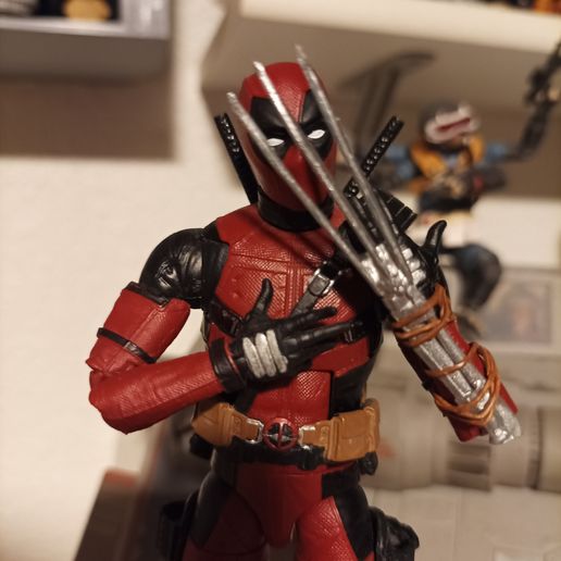 🦸 Deadpool's Wolverine Blades Scaled for Marvel Legends,Mezco,Mafex,SHF ...
